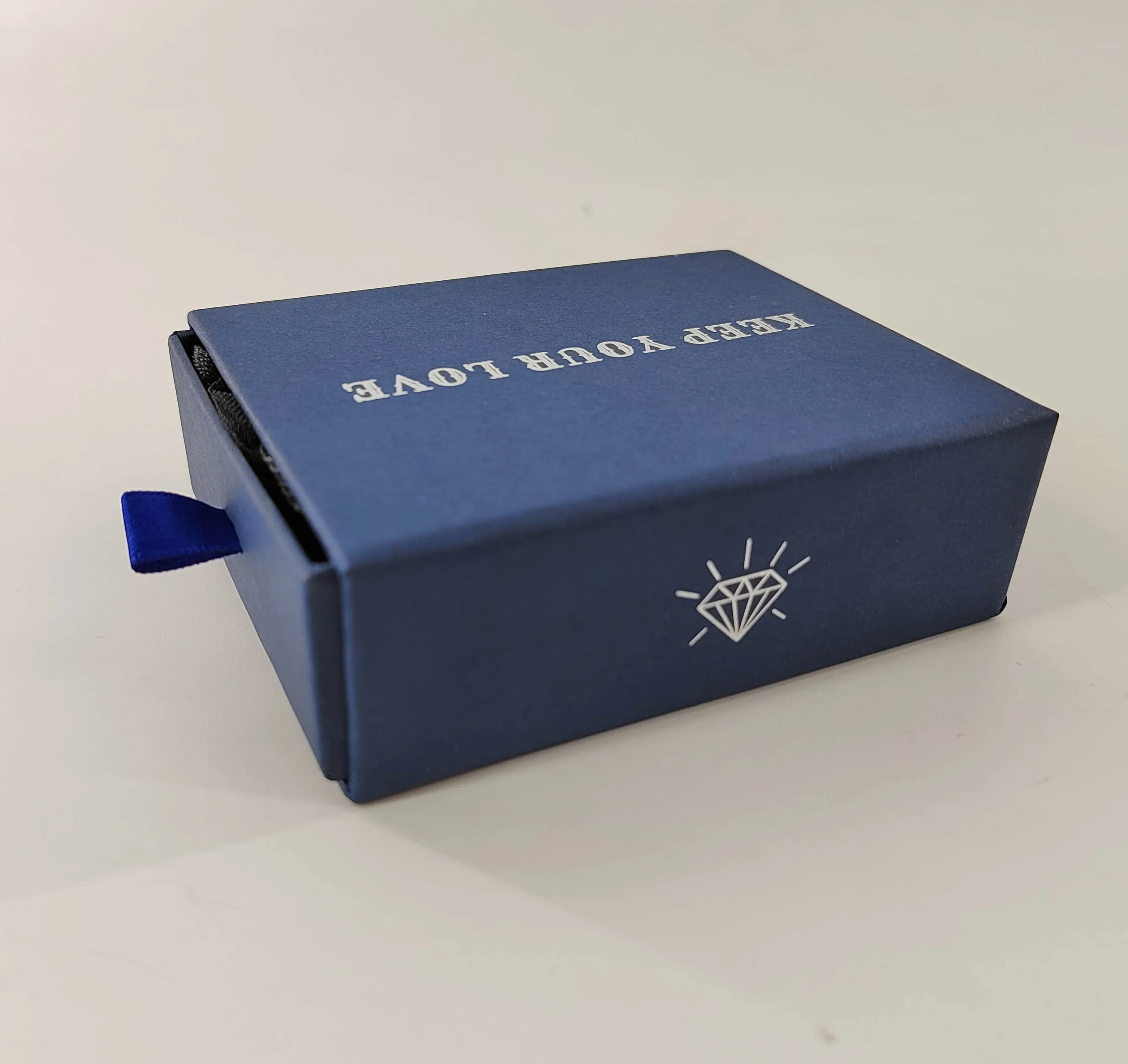 Umione Gems Diamonds Shape Walking The Dog At Night Glowing Red Blue ...