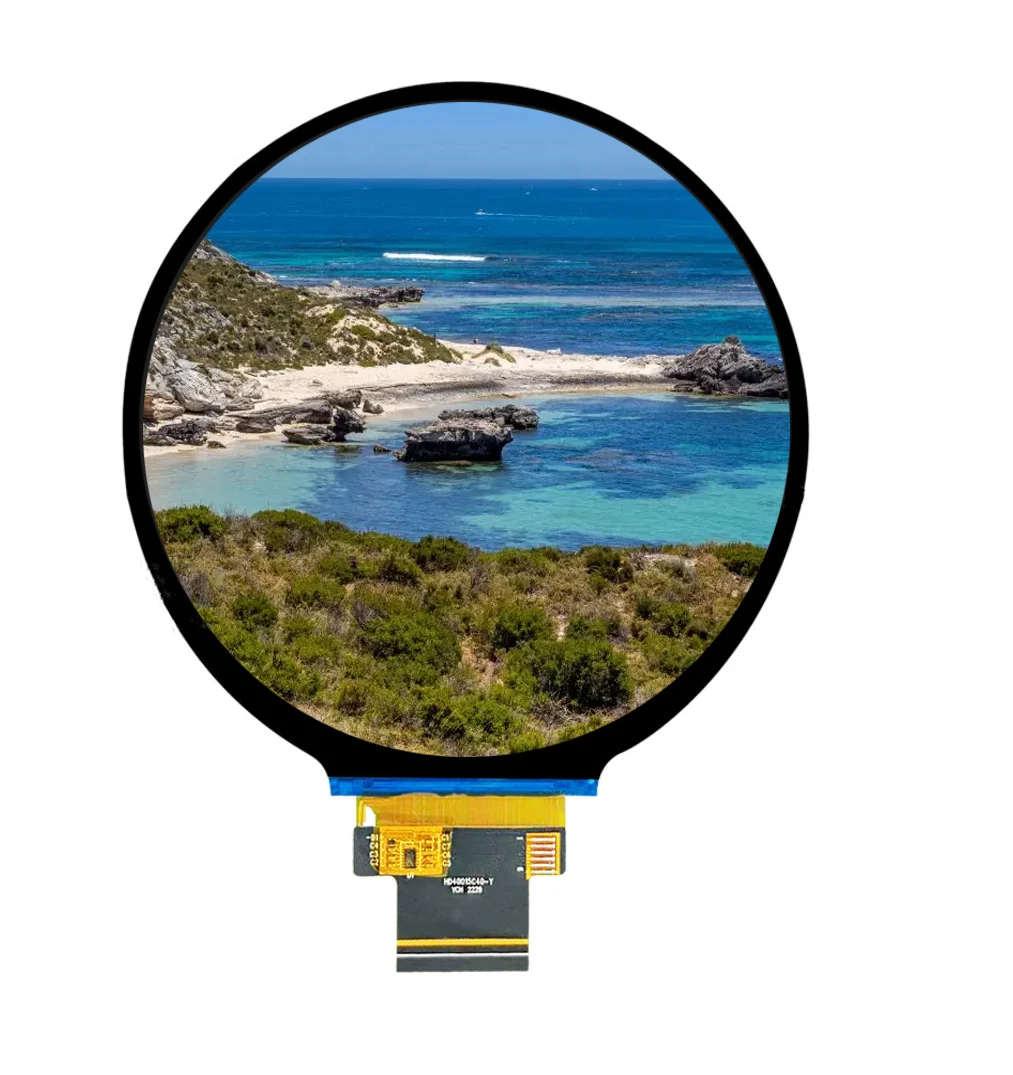 Hd 4 Inch Round Lcd 720x720 Resolution Circular Lcd Display Screen 4 ...