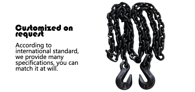 Grade 80 Lifting Chain G80 5.5-32mm Black Steel Chain - Buy Steel Chain ...