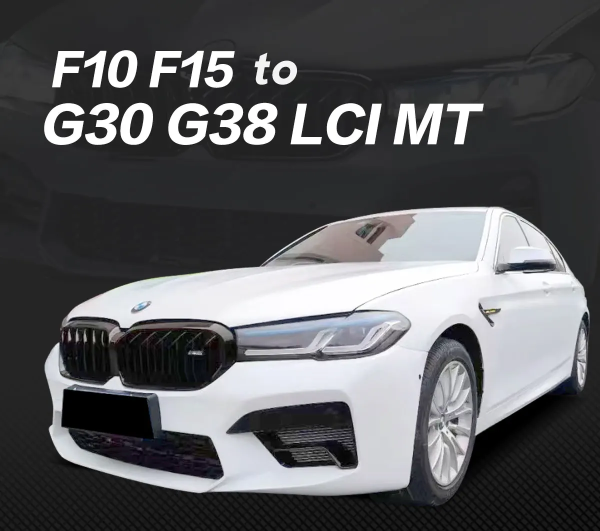 2010-17y Bm 5s Series F10 F15 Upgrade To G30 G38 Lci M5 Style Car Body Kits Auto Body System ...