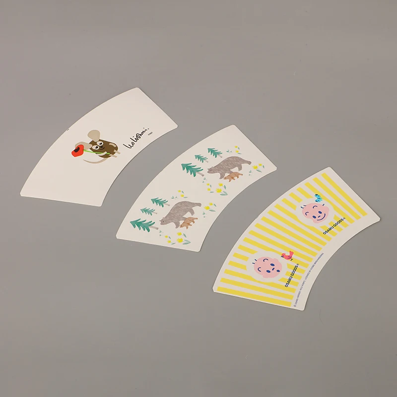 170gsm+15/18 Single Pe Coated Blank Fan Shape Paper Cup Fan Paper for ...