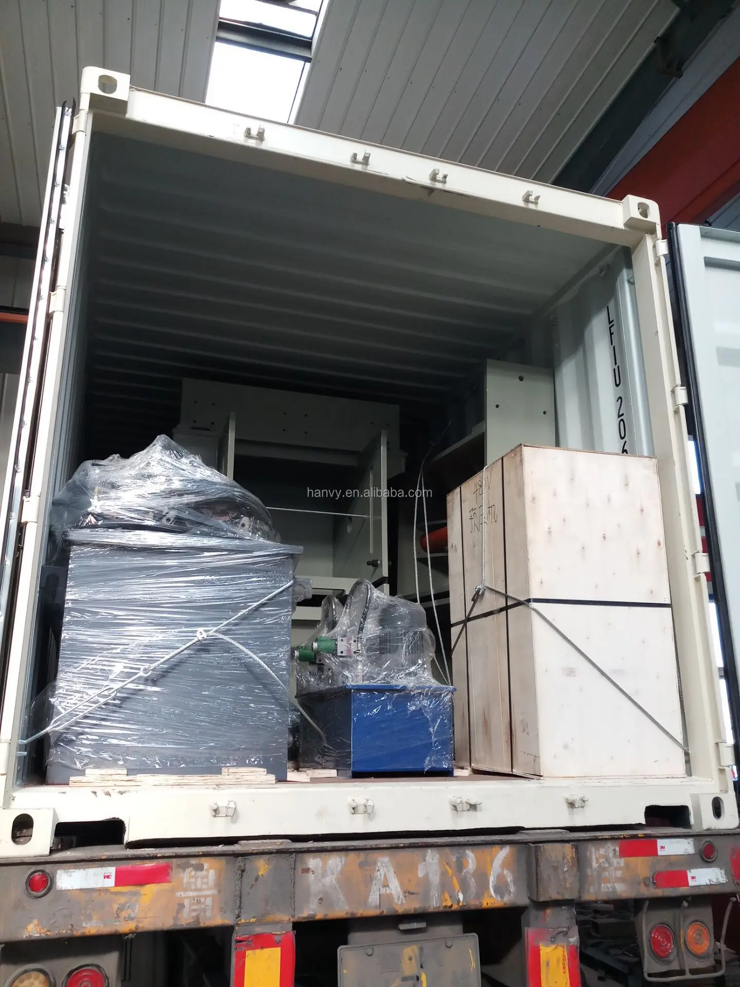 Hanvy Plywood Hot Press Machine Hy2148-20a6-70/hy2148-20b8-90/hy2155 ...