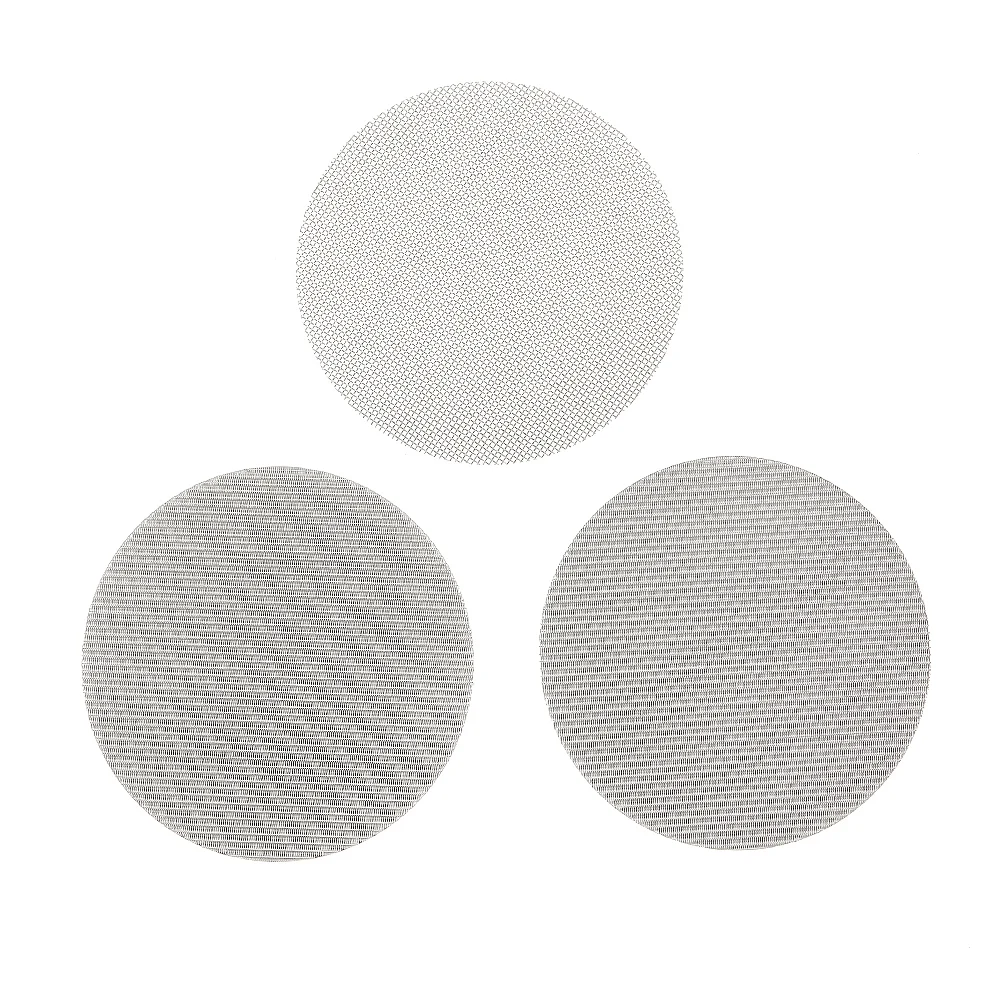 Thin Wire Mesh Filter Round Shape Filter Stainless Steel Wire Mesh ...