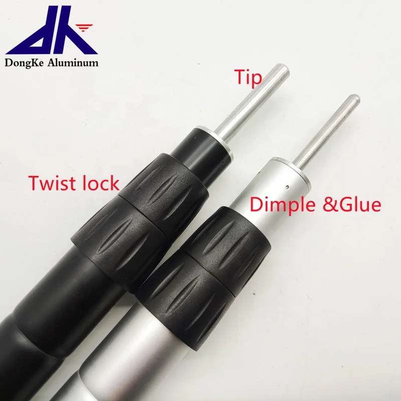 1800mm Aluminum Telescopic Tent Pole Tarp Pole With Twist Lock For ...