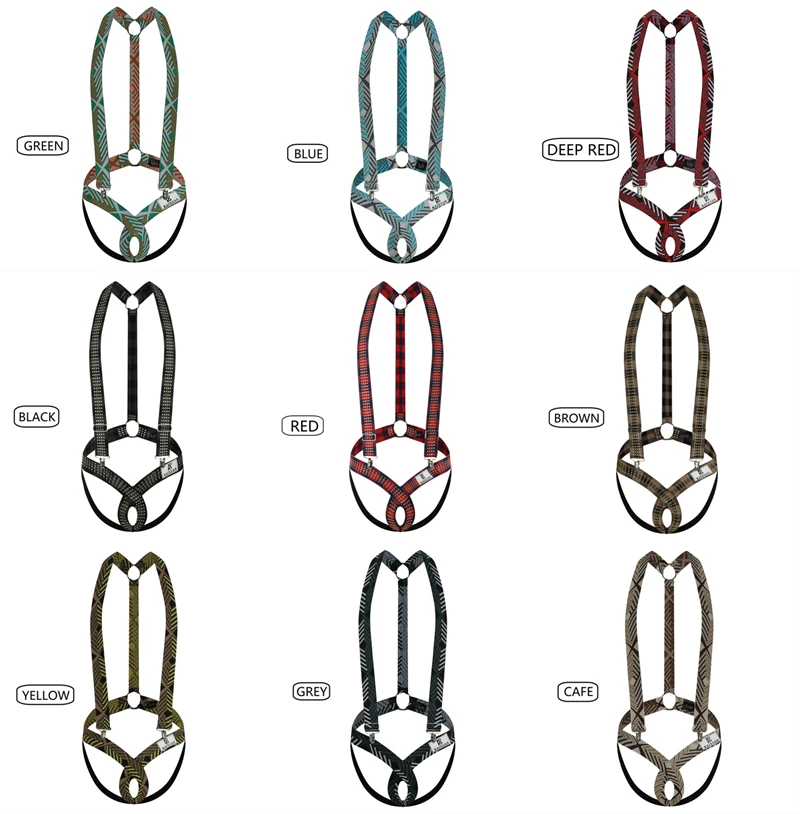 Punk Body Bondage Band Orgy Bdsm Bondage Harness Gay Top Bottom Costume