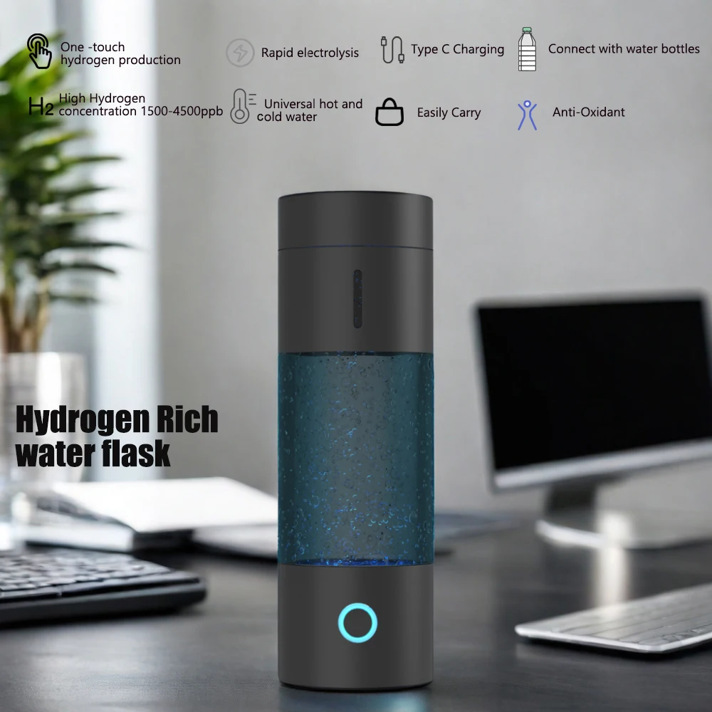 High Concentration 4000ppb+ Hydrogen Rich Water Bottle Generator for ...
