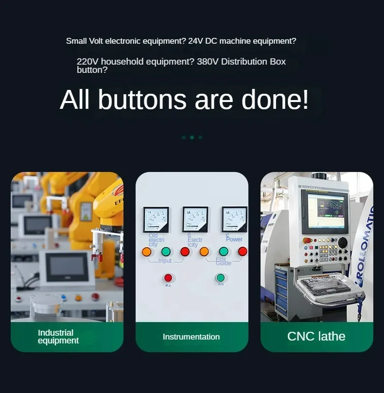 2 Position Control Switch Illuminated Rotary Selector Knob Switch 22mm ...