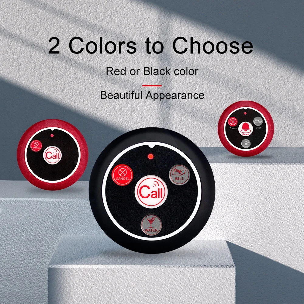 Hospital Cafe Guest Paging Buzzer Screen Display Vibrating Wrist Watch ...