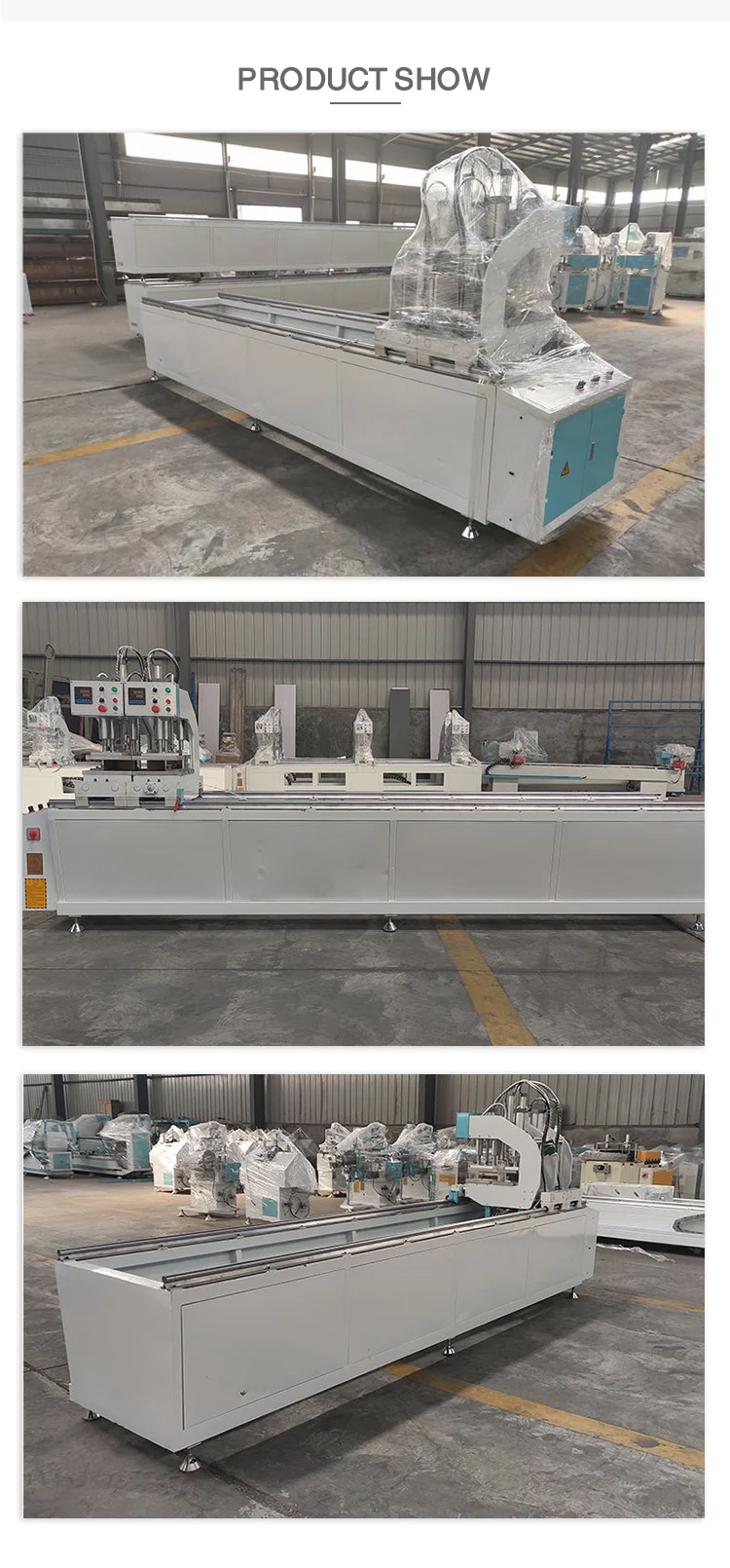 Factory Two Head PVC UPVC Window Welding Machine by Caretech