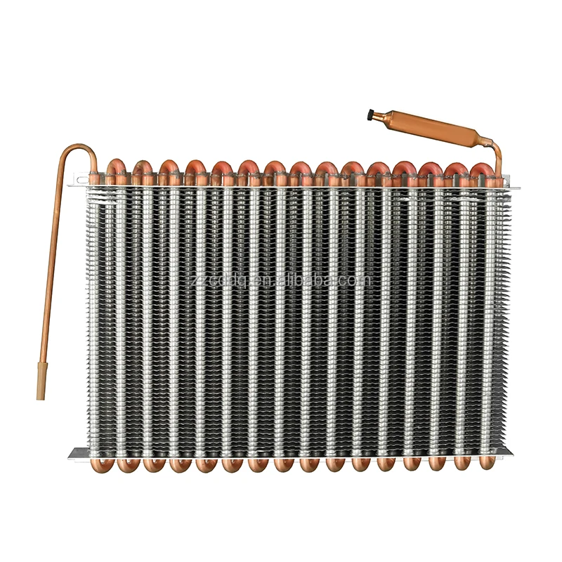 Cooling Equipment Of Copper Tube Evaporator Coil For Beverage Cabinet ...