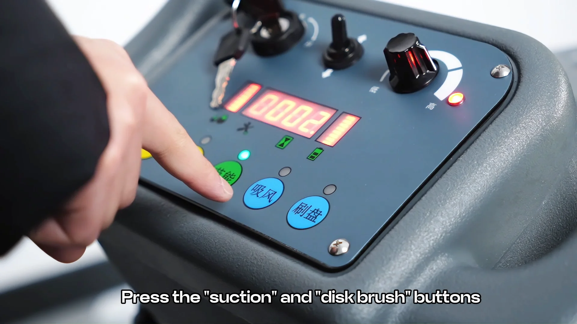 A500 Automatic Hand Push Cleaning Machine Industrial Floor Scrubber ...