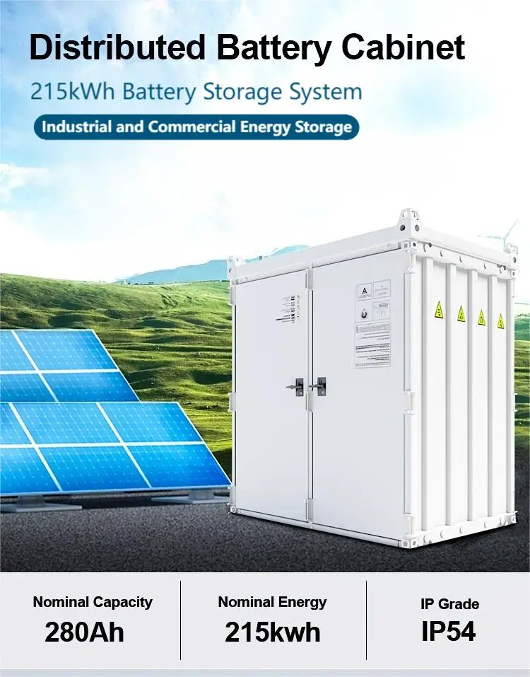 Commercial Industrial Energy Storage Microgrid 215kwh 430kwh 645kwh Lfp Anode Power Cabinet ...