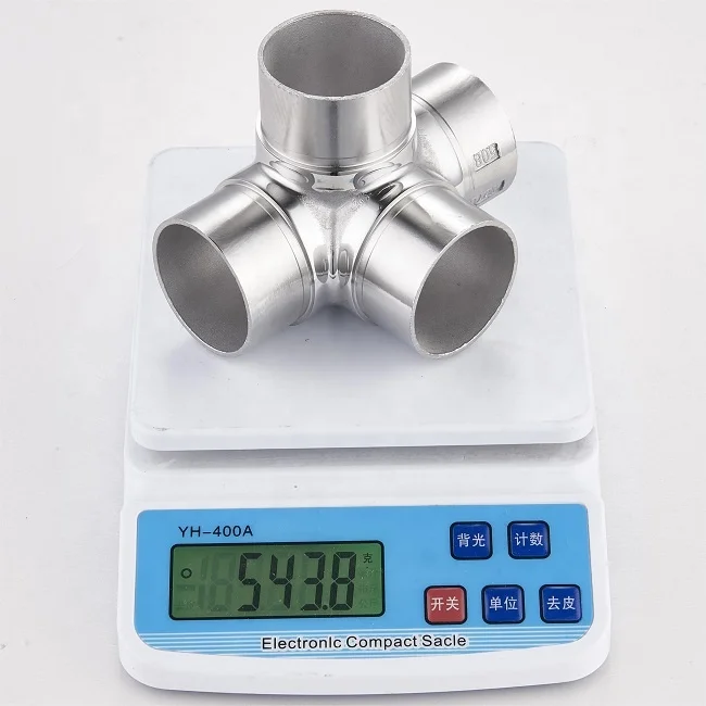 Sanitary Angle Tube Connector Adjustable Elbow Fittings With Support ...