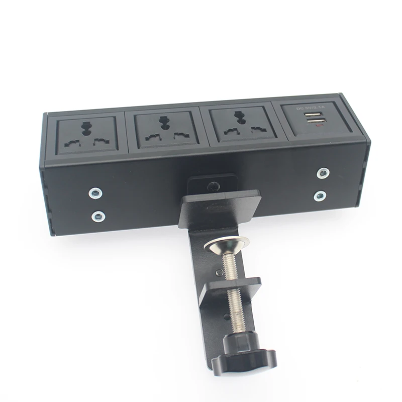 Customized New Products Removable Desktop Edge Power Socket Office Desk ...