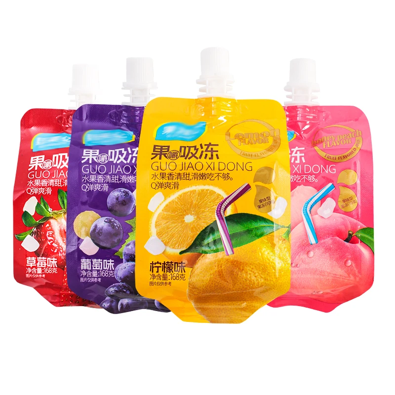 Customized Multi-Size Smell Proof Side Gusset Spout Pouch for Juice Jam ...