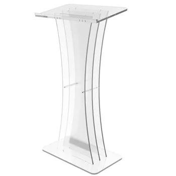 Transparent Acrylic Lucite Podium Pulpit Lectern Churches,Schools ...