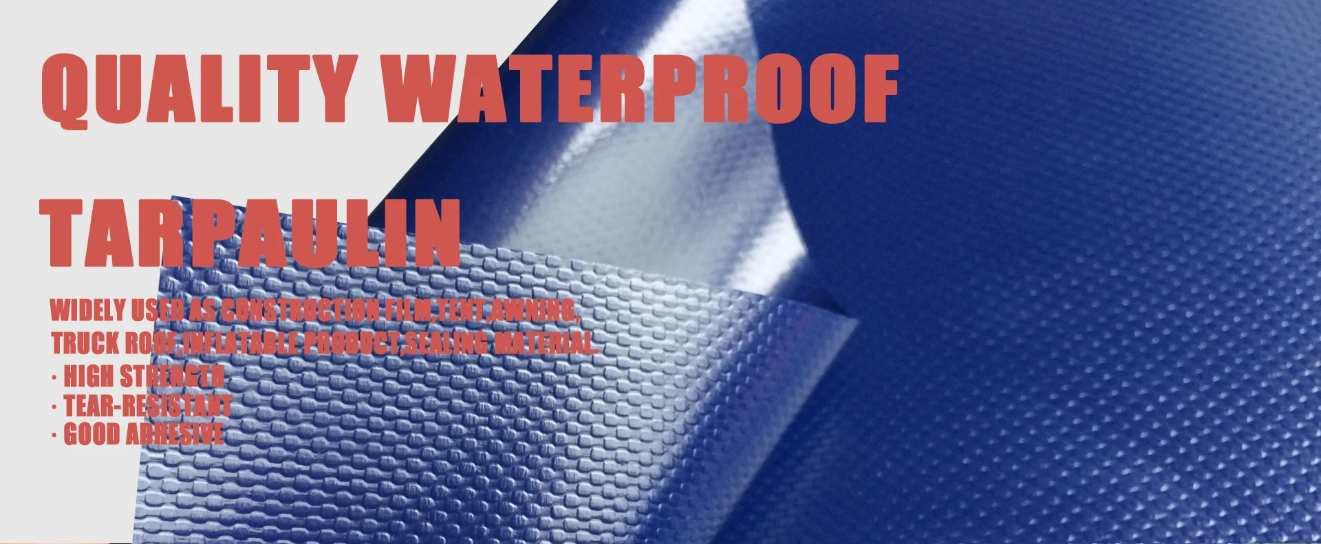 Durable and Versatile PVC Tarpaulin - Heavy Duty & Waterproof