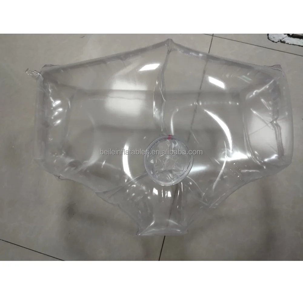 Customized Transparent PVC Inflatable Adult Shorts for Promotion ...