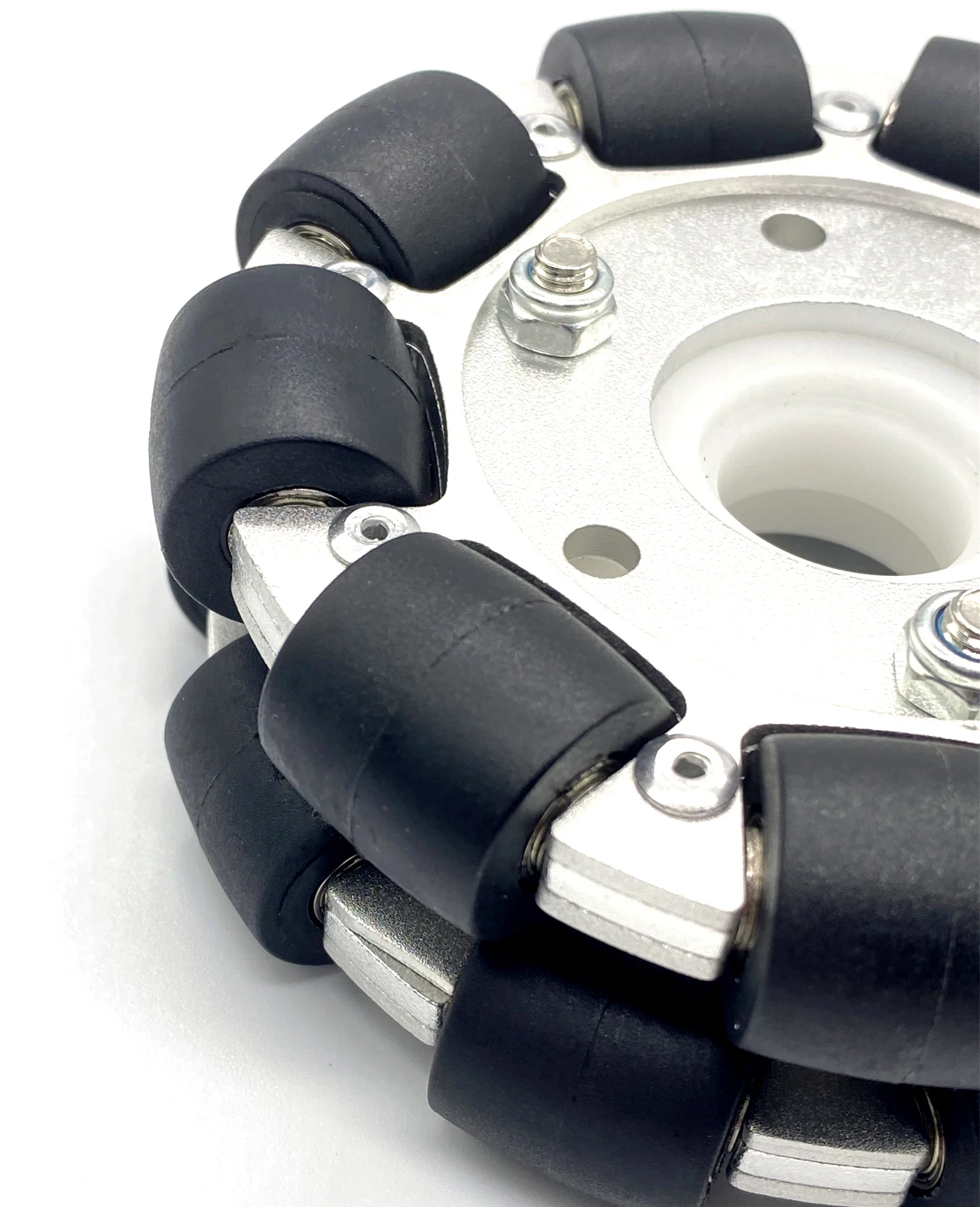 100mm Double Aluminium Compatible Omni Directional Wheel /w Bearing ...