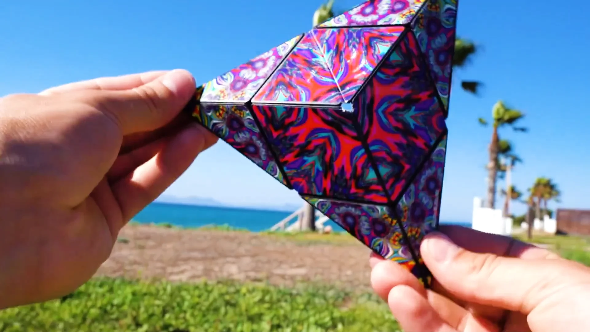 Hot Selling Fidget Toy 3d Infinity Geometry Magnetic Magic Cube Shape ...