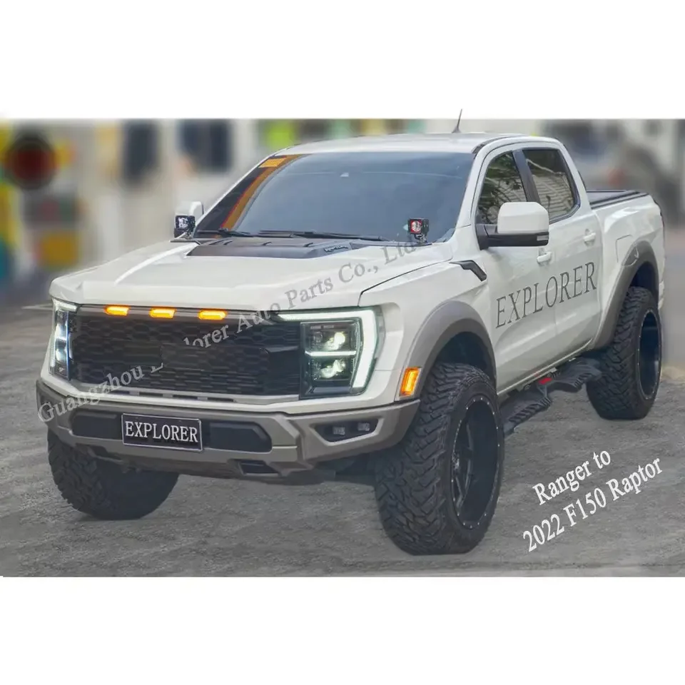 Ranger 2012-2021 Conversion 2022 F150 Raptor Body Kit