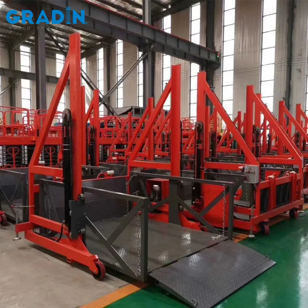 Dock Liftp Container Vertical Unloading Platform Movable Hydraulic ...