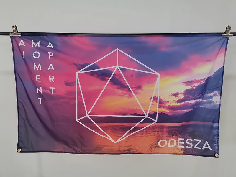 Custom Print Large Stage Backdrop Banner - Polyester Fabric