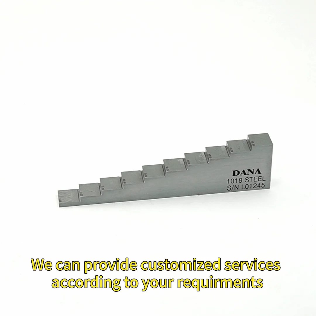 Dana 10 Steps Ultrasonic Thickness Measurement Calibration Block 1018 ...