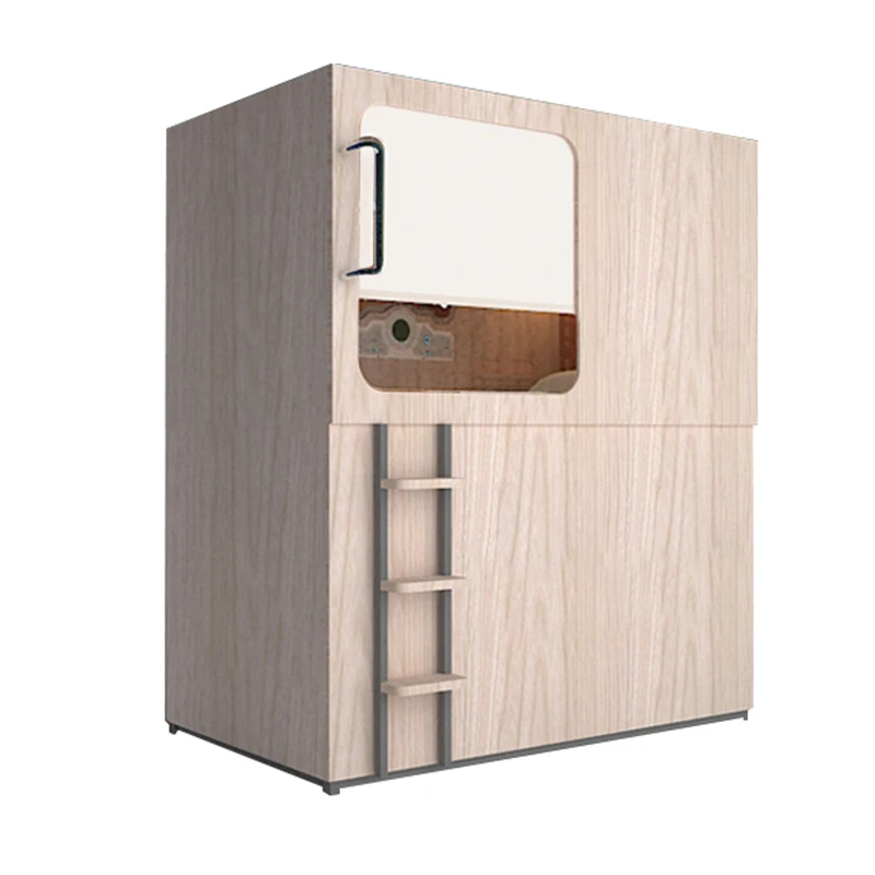Big Wood Single Pod Capsule Bed Sleeping Pods In Hote Beds - Buy ...