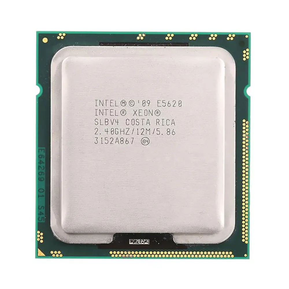 Intel Xeon E5620 Cpu Desktop Processor Lga 1366 Socket 2.4ghz 32 ...