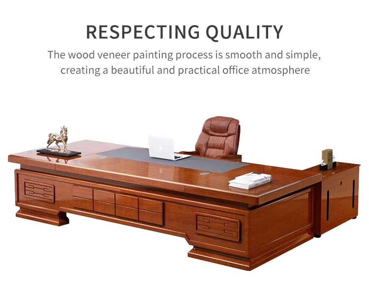 Lbz-38 Escritorio Office Furniture Boss Desk Manager Executive Office ...