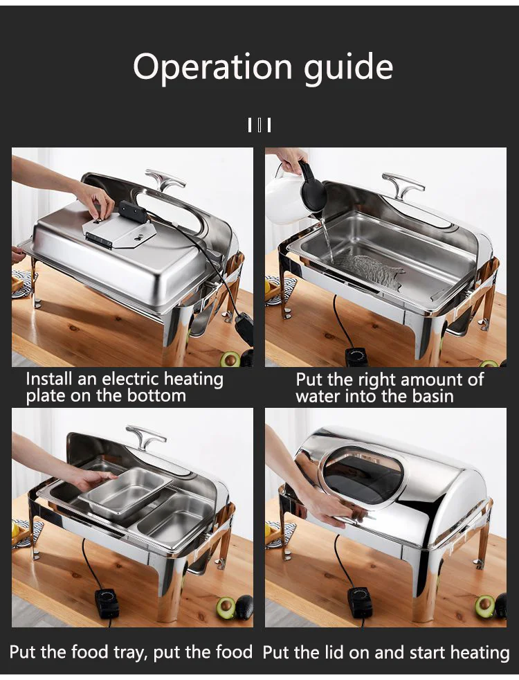 Commercial Hotel Equipment Buffet Furnace Supplies Stainless Steel ...