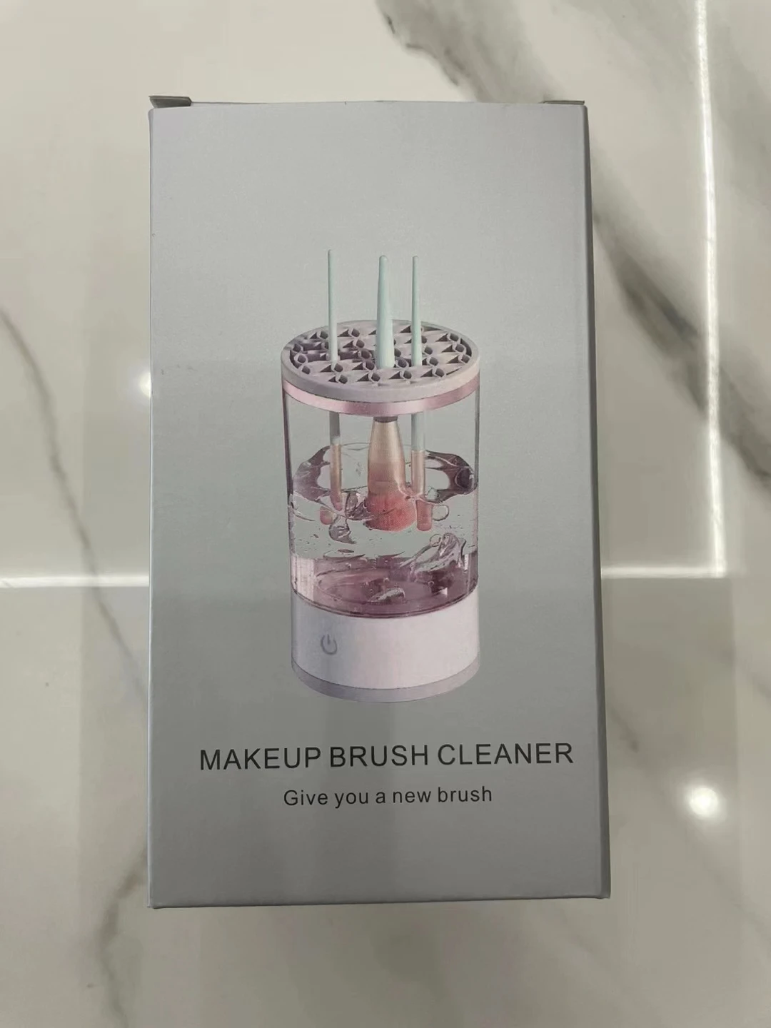 Multi-functional Cosmetic Brushes Cleaner Spinner Dryer Electric Makeup ...