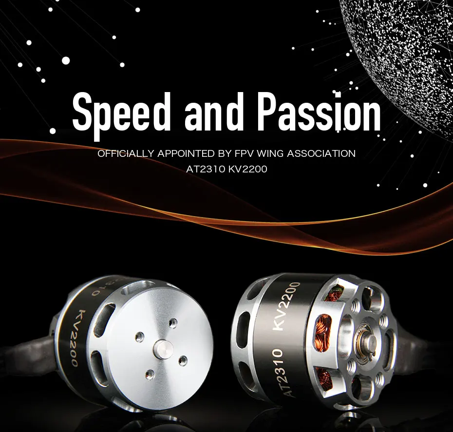 T-MOTOR AT2310 Flying wings rc motor with 1.4kg big power for FPV ...