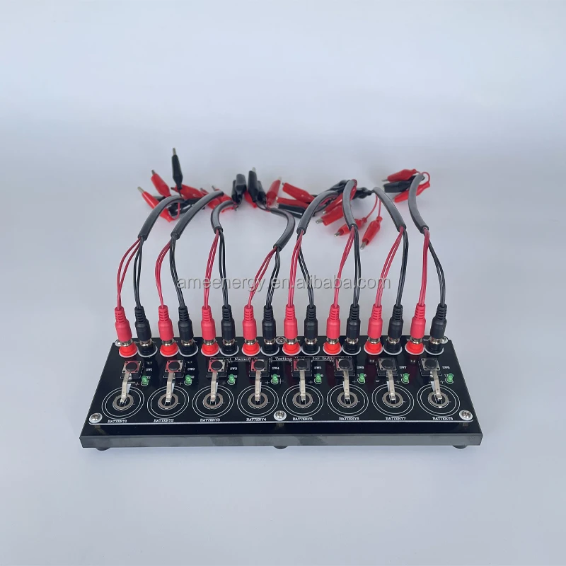 8 Channels Coin Cell Battery Cycler Testing Board for Lithium Battery ...