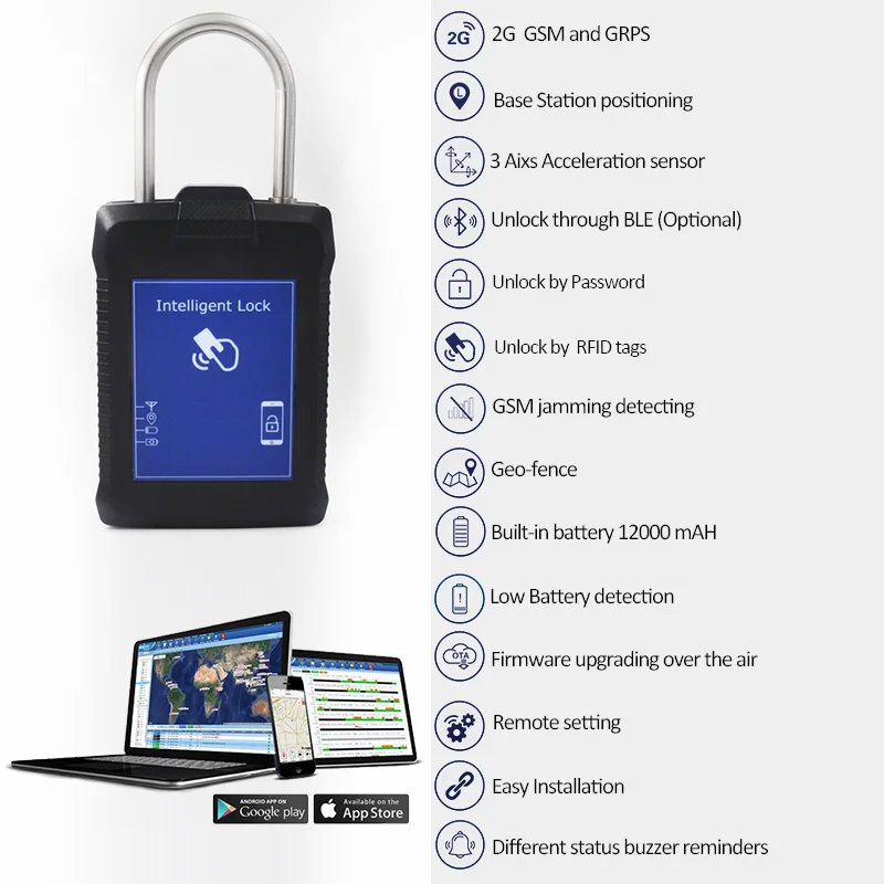 GL600 Smart Lock - Secure Your Logistics Cargo Efficiently