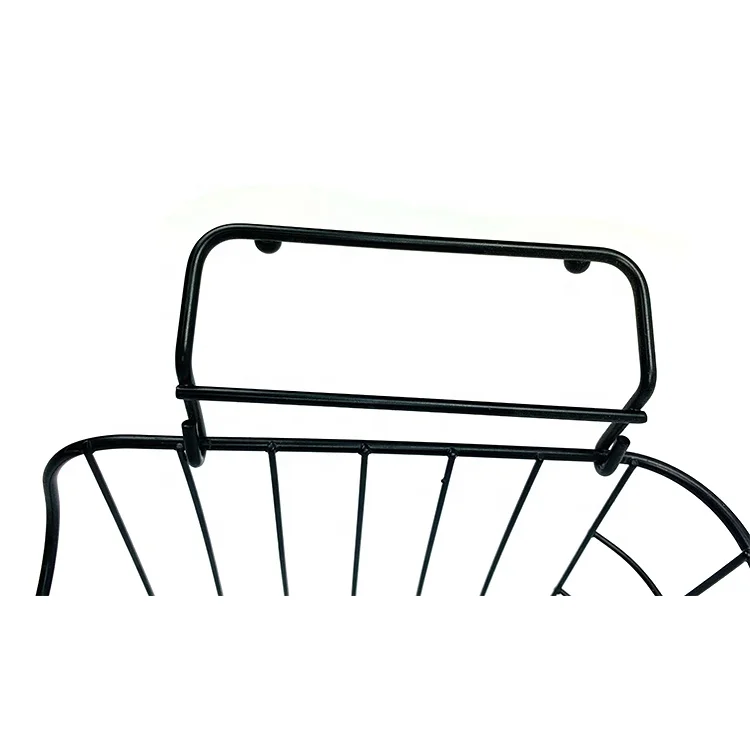 Metal Kitchen Stackable Vegetables Fruits Food Sundries Storage Basket ...