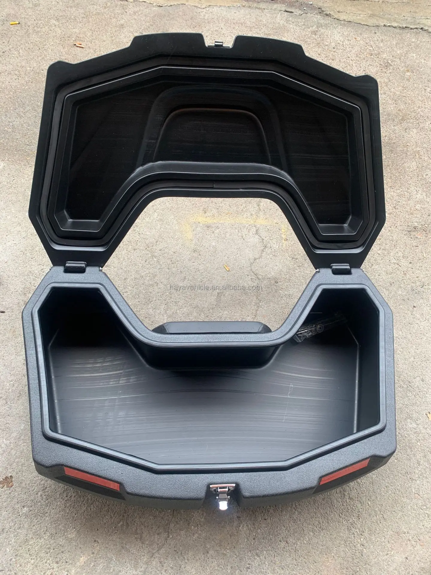 Electric ATV /250cc Gasoline ATV Rear Cargo Box Plastic Luggage Box ...