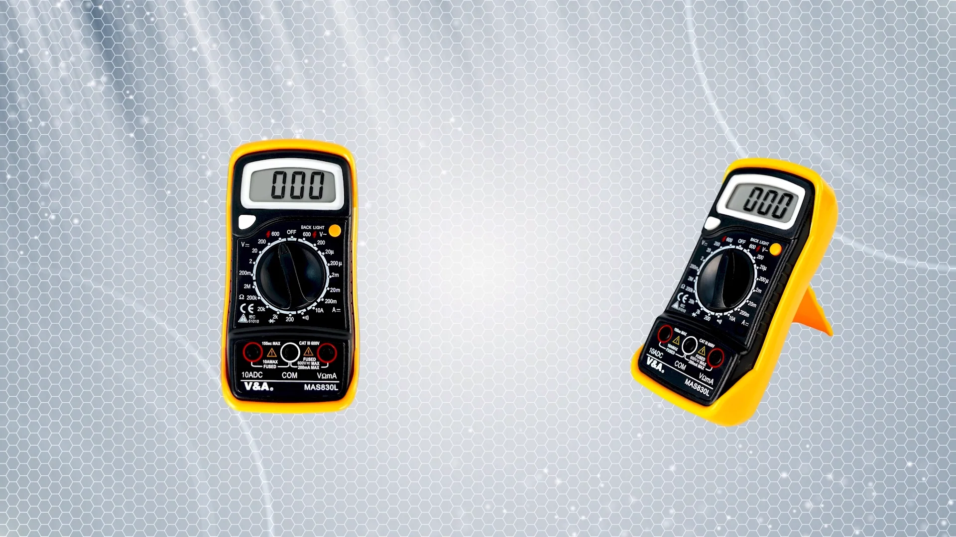 Va Brands Digital Multimeter Manual Range Dc Digital Multimeter Dmm ...