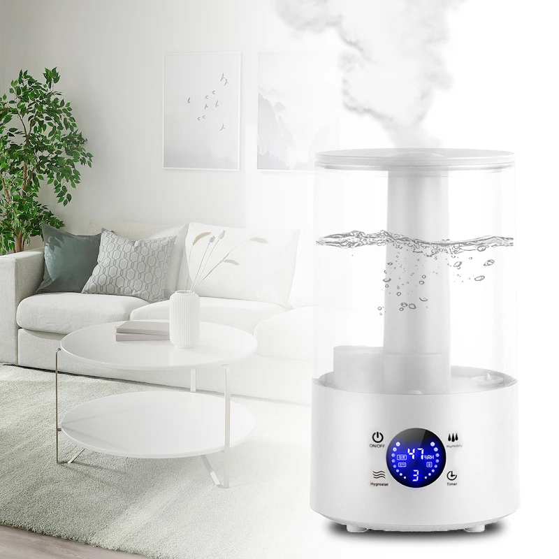 Fogger Ultrasonic Humidificador 3.5l Cool Mist Electric Air Humidifier ...