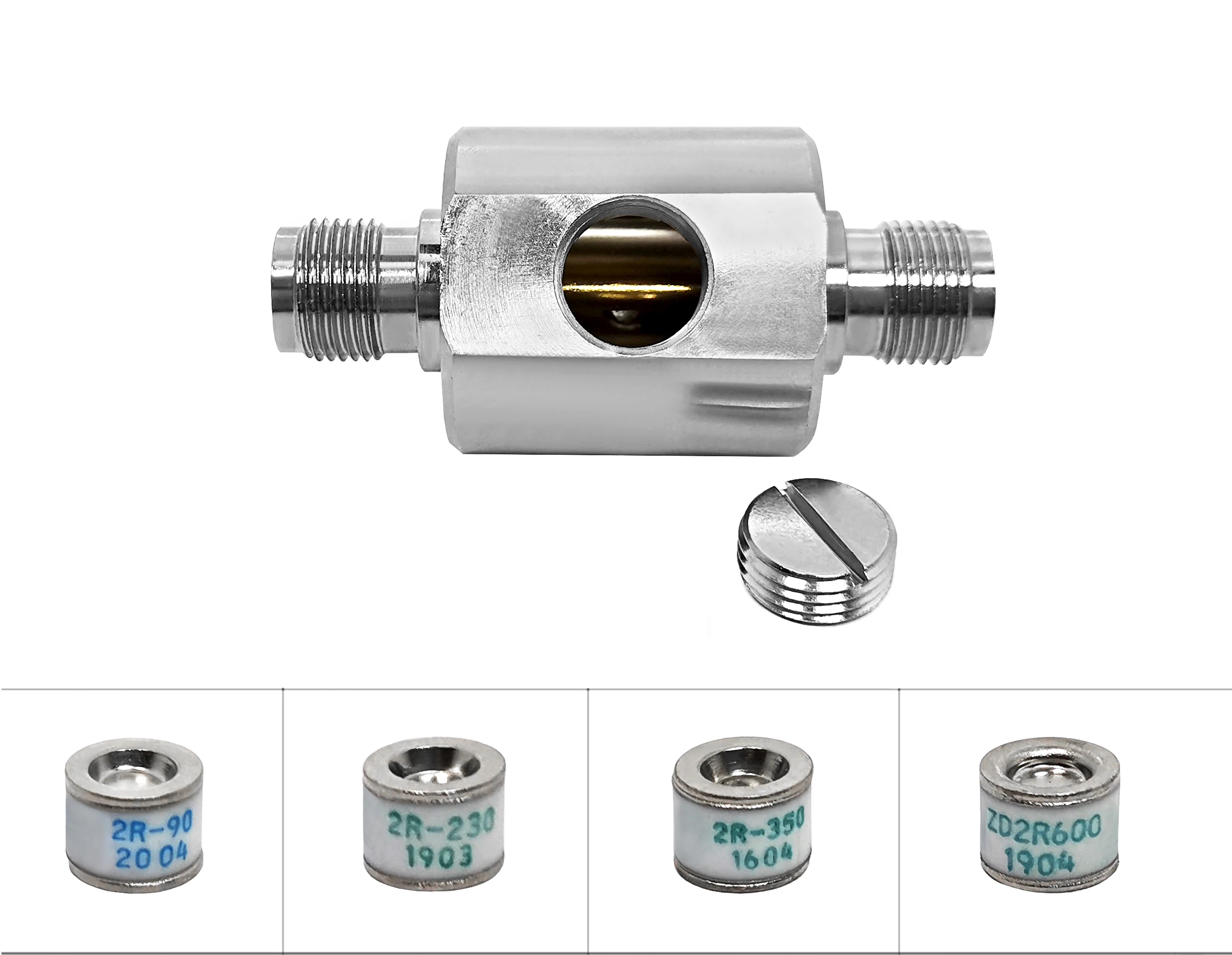 Gas Tube Discharge Lightning Arrester 0-3g Tnc Female To Tnc Female ...