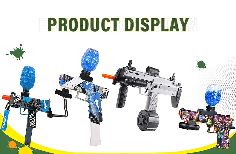 Mp5 P90 Ak47 M416 Gel Blaster Gun Uzi Surge M4 Electric Automatic ...