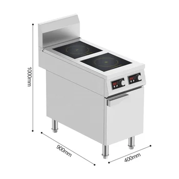 Heavy Duty 6 Burner Electric Induction Multi Cooker Cookers Stove With ...