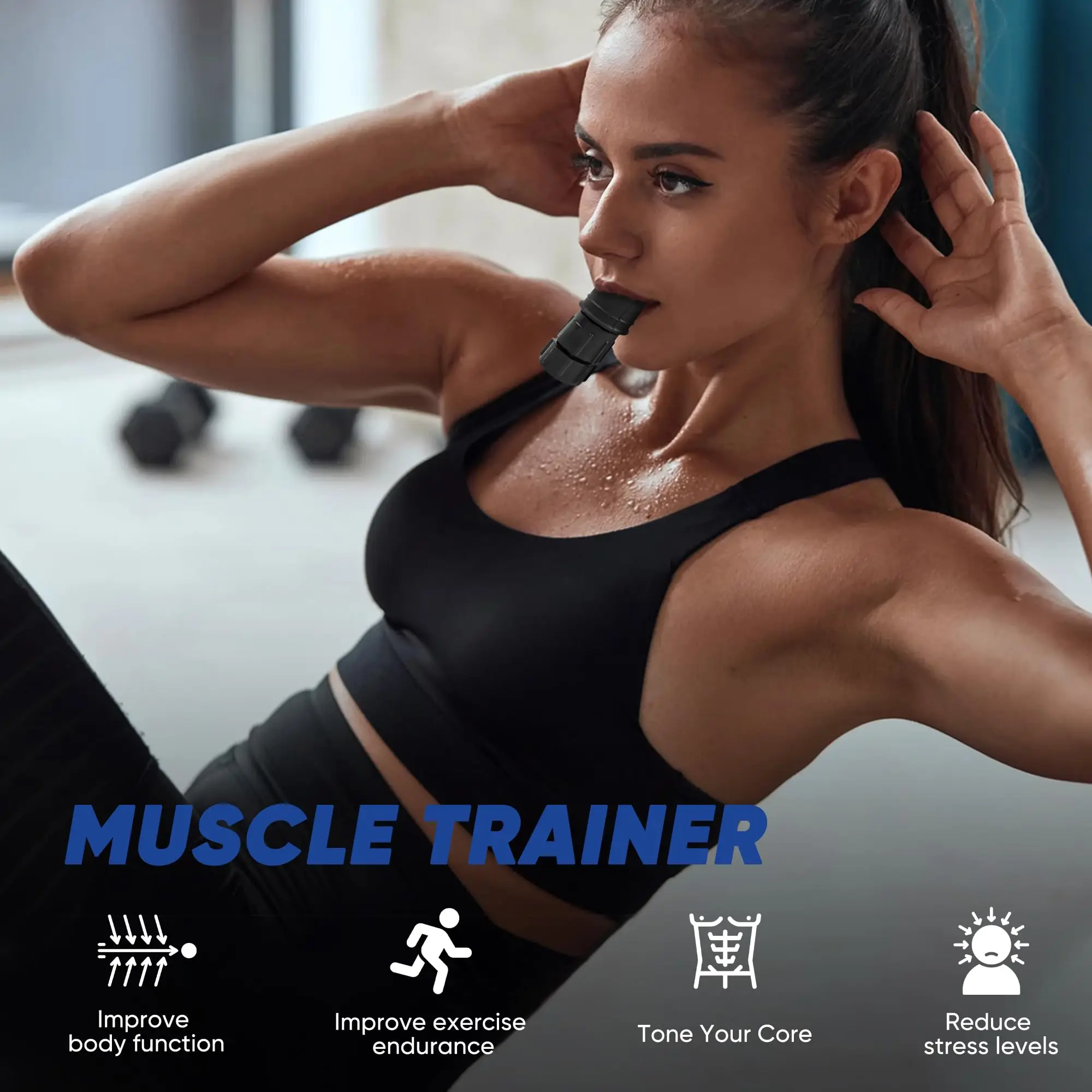 APEX SPORT Breathing Trainer - Enhance Lung Capacity