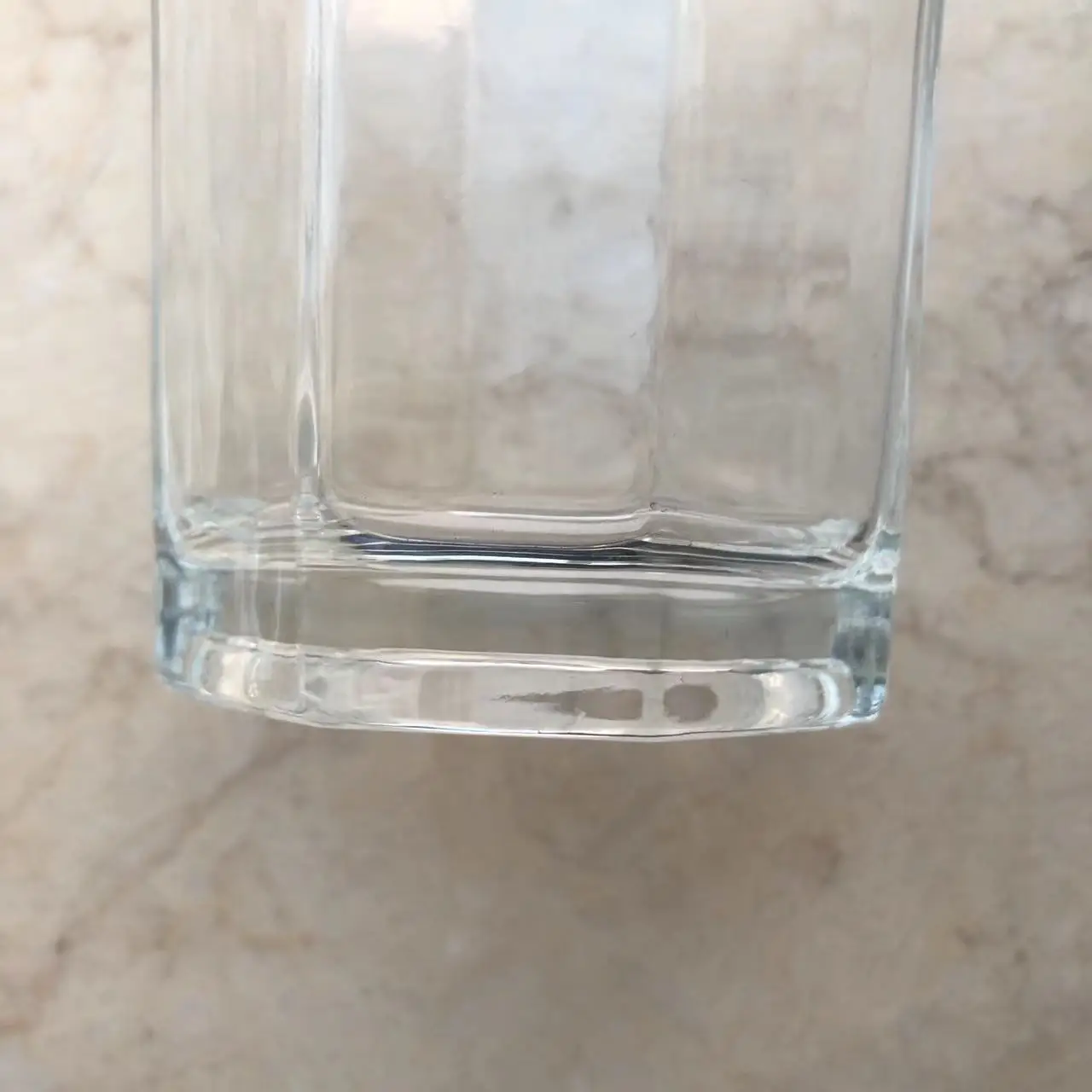 Short Octagonal Whiskey Glass Transparent Vodka Drinking Tumbler Dinner ...
