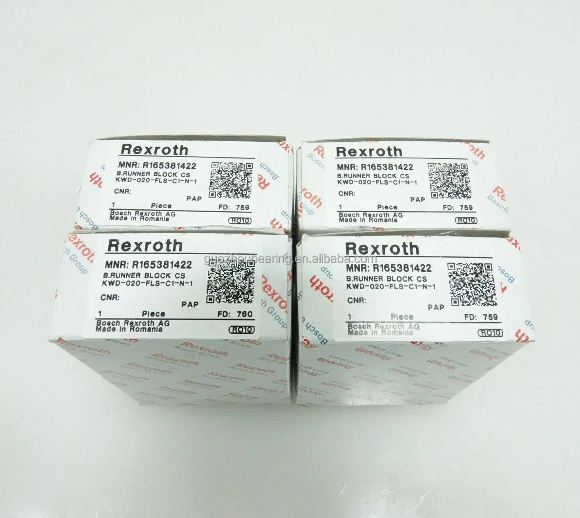 Rexroth Slide Guide Bearing Linear Guide Block R165321920 R 165321920 ...