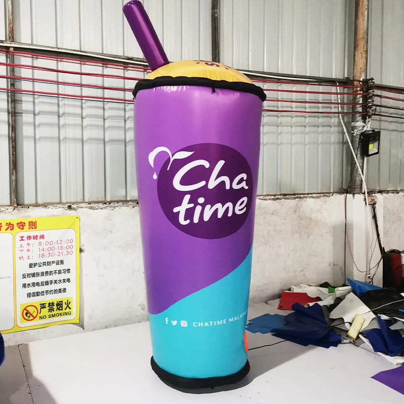 Customized Size Giant Inflatable Coffee Cup Custom Logo Printed ...
