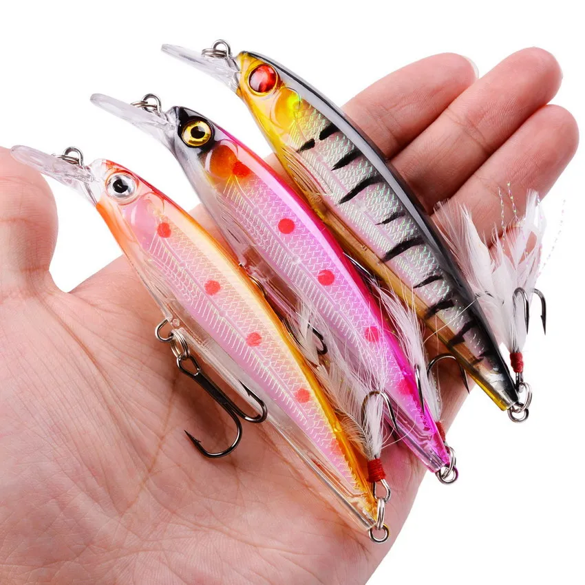 Artificial Multicolor Luminous Baits - Premium Fishing Tackle