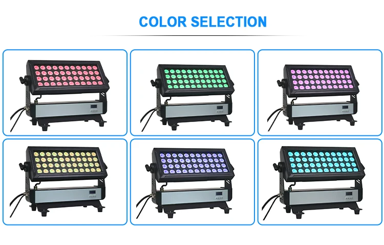 SGM P5 Led Wash Light IP65 Waterproof - 44X10W RGBW