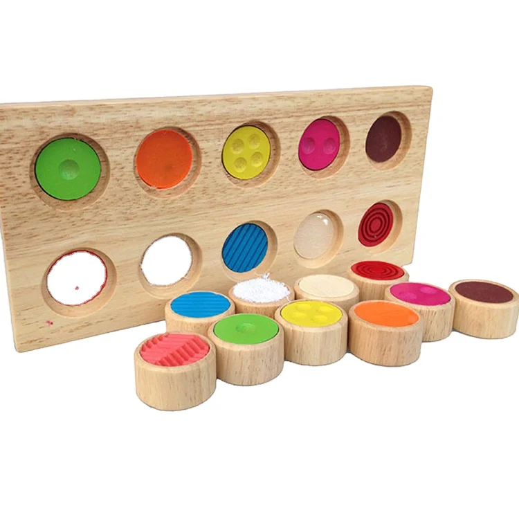 Montessori Sensory Colors Challenge Memory Match Game Sensory Training ...